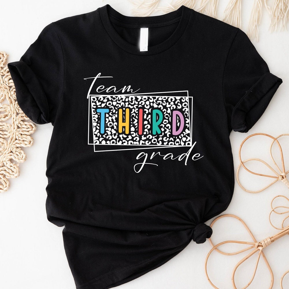 DOPASHIRT Third Grade Shirt, Third Grade Teacher Shirt, Teacher Gift ...
