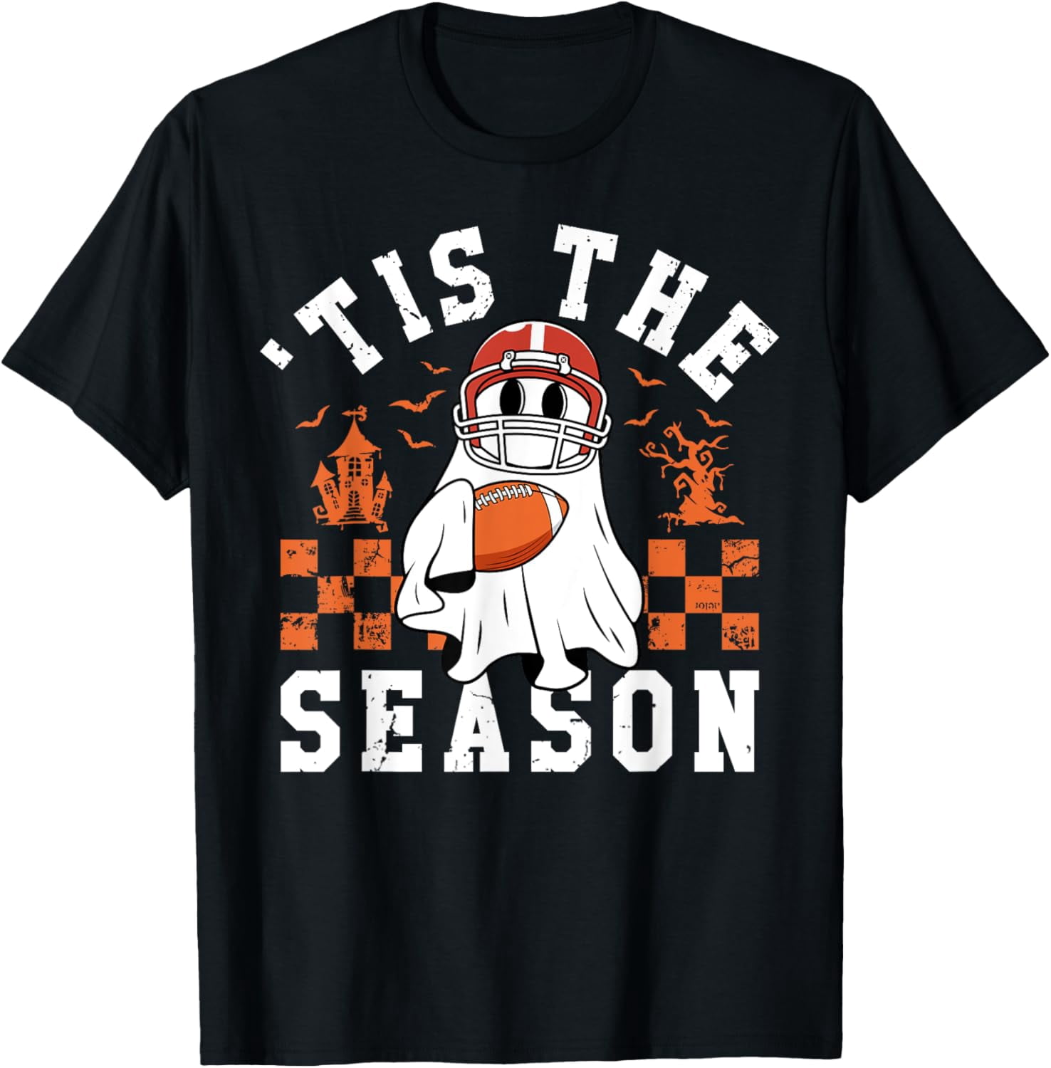 DOPASHIRT Tis The Season American Football Hal.Low.Een Sp00Ky Ghost T ...