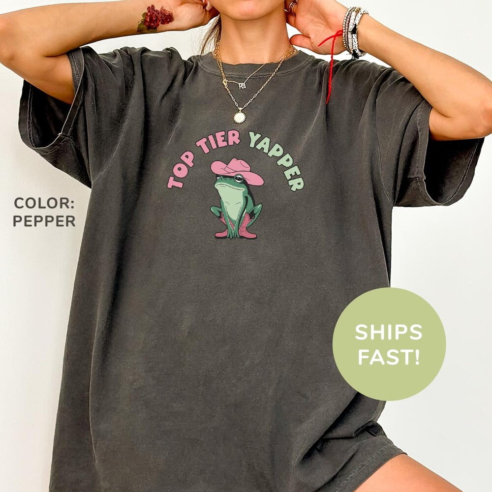 DOPASHIRT Top Tier Yapper Shirt, Funny Mom Shirt, Mom Shirt, Funny ...