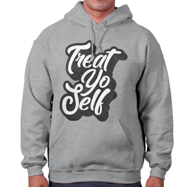 DOPASHIRT Treat Yo Se.Lf Funny Parks Rec Gift Hoodie Outdoor Hoodie ...