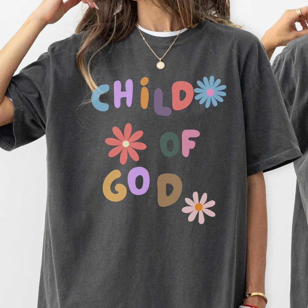 DOPASHIRT Trendy Christian Merch Tshirt, Retro Flower Bible Verse Jesus ...