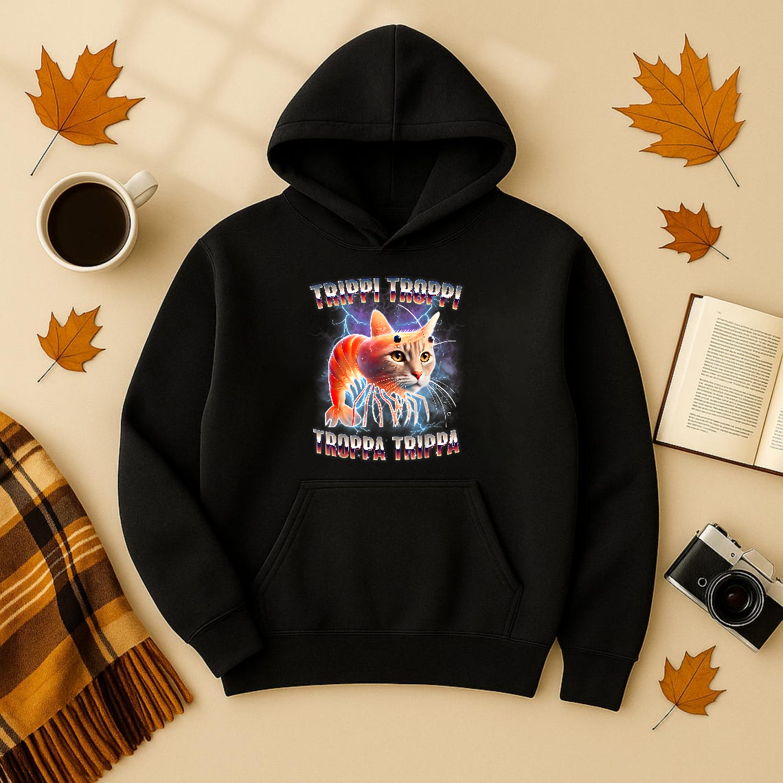 DOPASHIRT Trippi Troppi Troppa Trippa Brainrot Italian Hoodie Outdoor ...