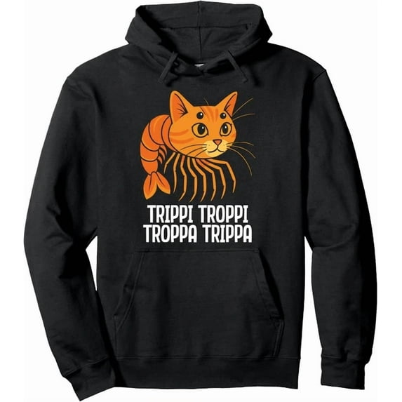 DOPASHIRT Trippi Troppi Troppa Trippa Italian Brainrot Funny Hoodie ...