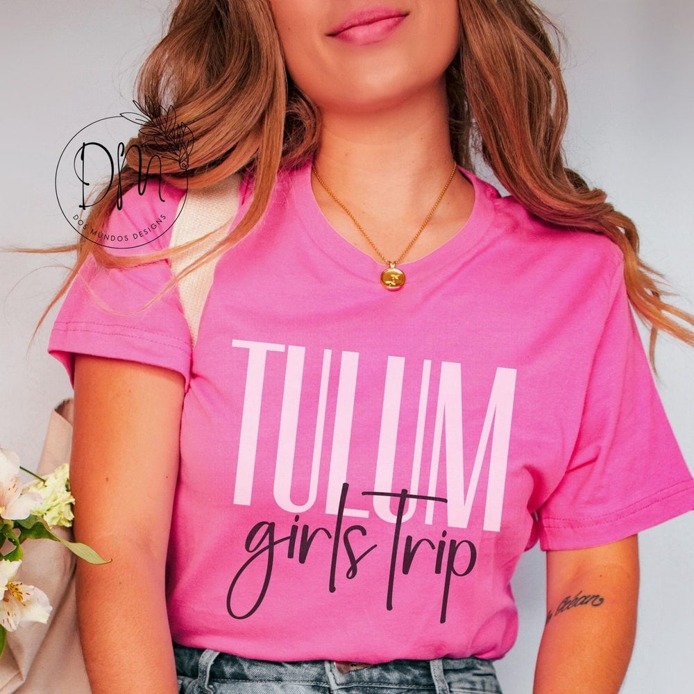 DOPASHIRT Tulum Girls Trip Shirt, Girls Tulum Vacation Shirt, Tulum ...