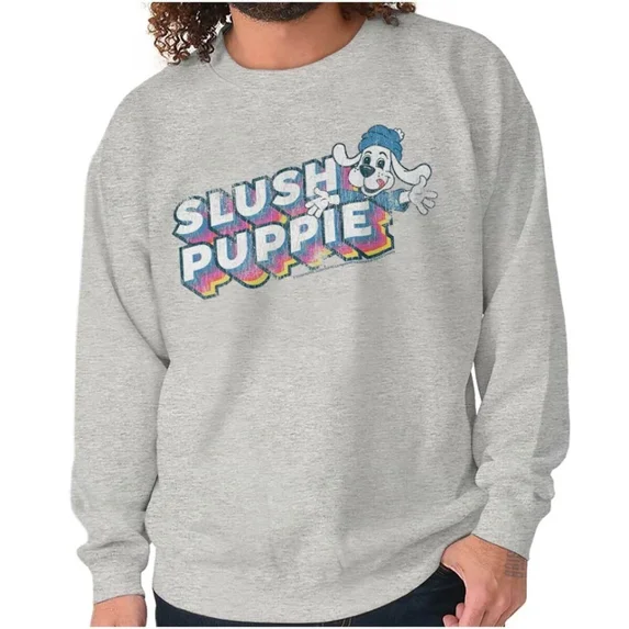 DOPASHIRT Vintage Slush Puppie Official Cartoon Logo Sweatshirt Trendy Sweatshirt, Birthday Gift ...