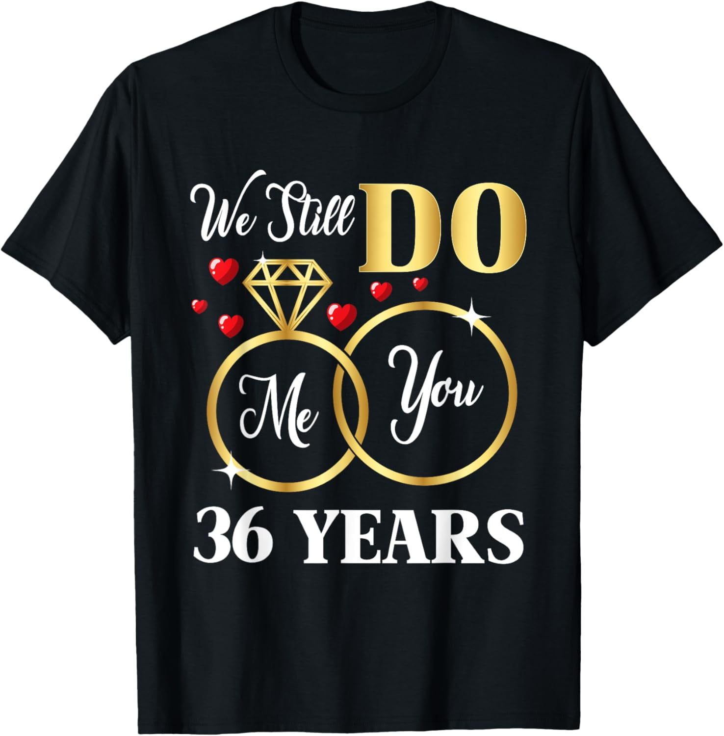 DOPASHIRT We Still Do 36 Years Of Marriage 36Th Wedding Anniversary T ...