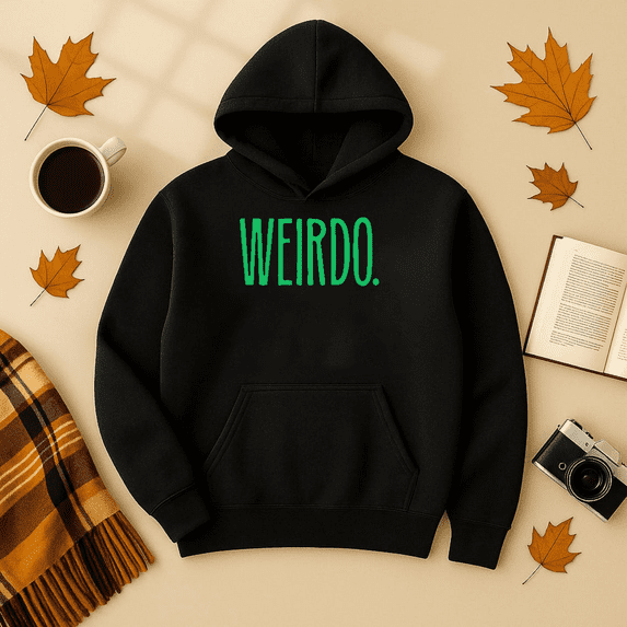 DOPASHIRT Weirdo Hoodie Funny Strange Odd Unusual Tee Outdoor Hoodie ...