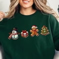 DOPASHIRT Xmas Gingerbread Cookies Crewneck Sweatshirt, Holiday Winter ...