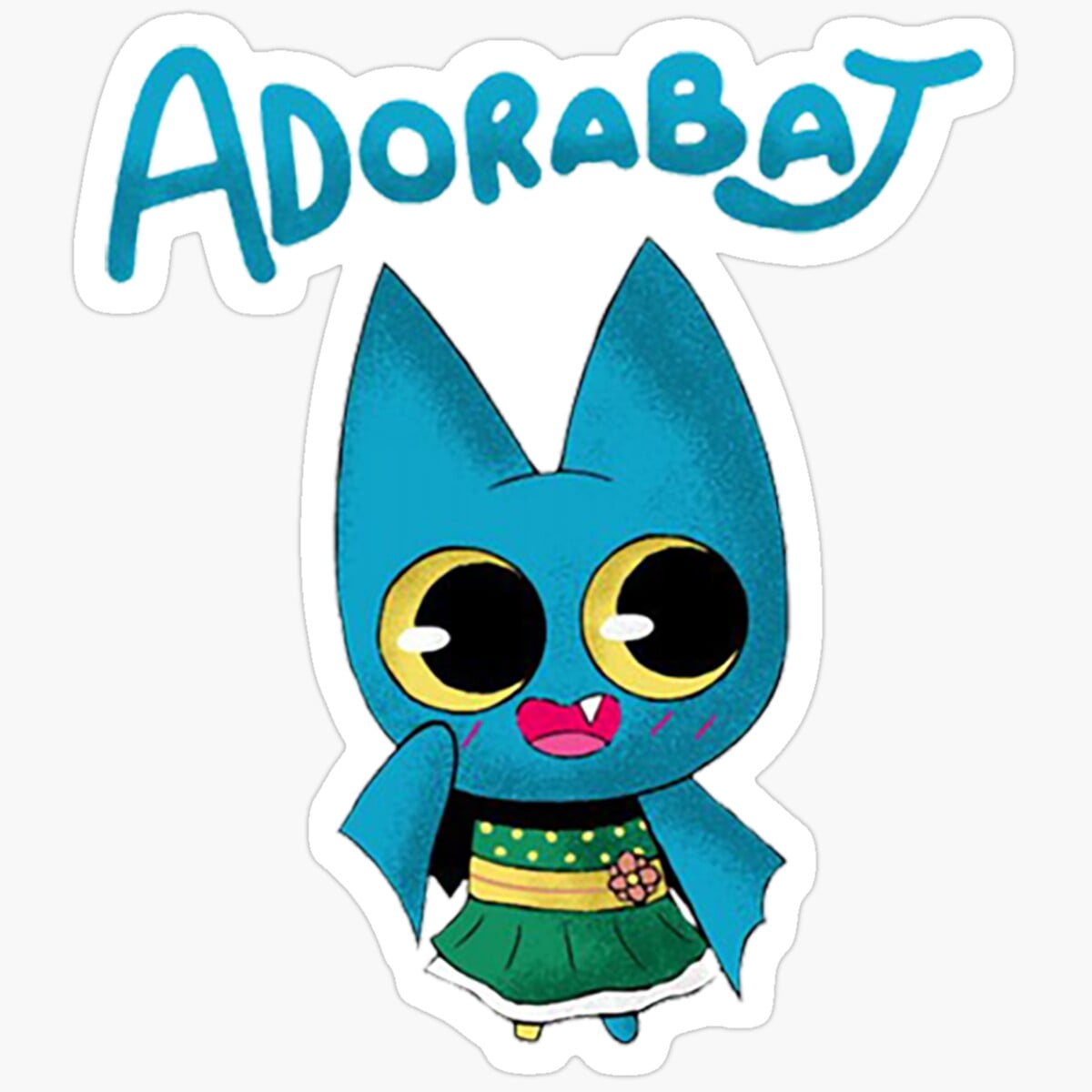 DOPASTICKER 1 Adorobat Sweet Kimono Sticker Waterproof Sticker For ...