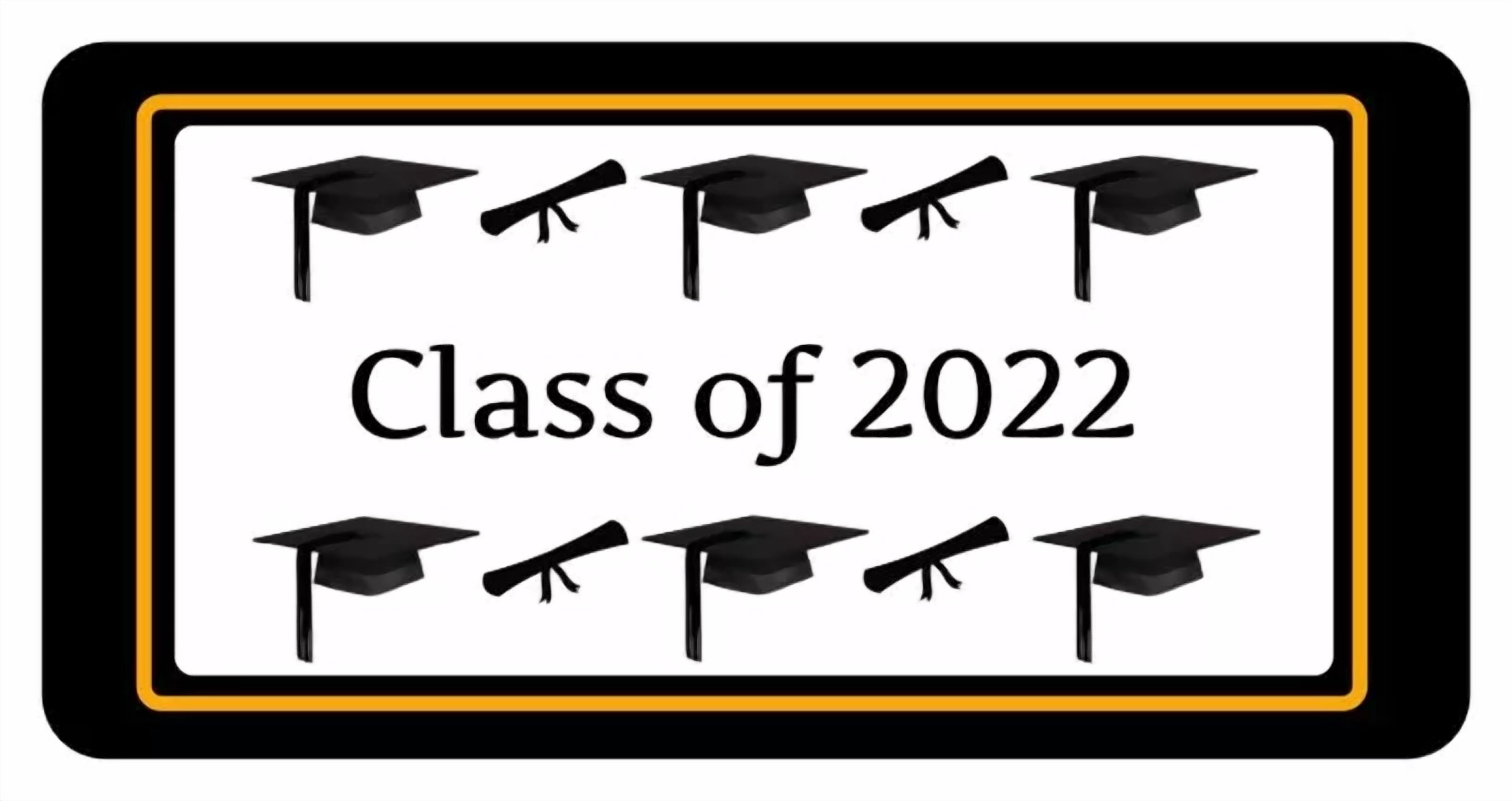 DOPASTICKER 10 Graduation, Class Of 2024 Water Bottle Label, Wraps ...