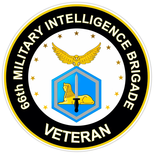 DOPASTICKER 1066Th Military Intelligence Brigade Veteran Sticker ...