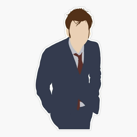 DOPASTICKER 10Th Doctor Sticker, Phone Sticker Water Bottle Sticker Car ...