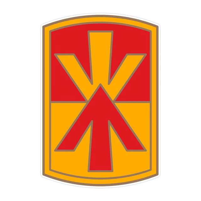 DOPASTICKER 11Th Air Defense Artillery Brigade Sticker Military Decal ...