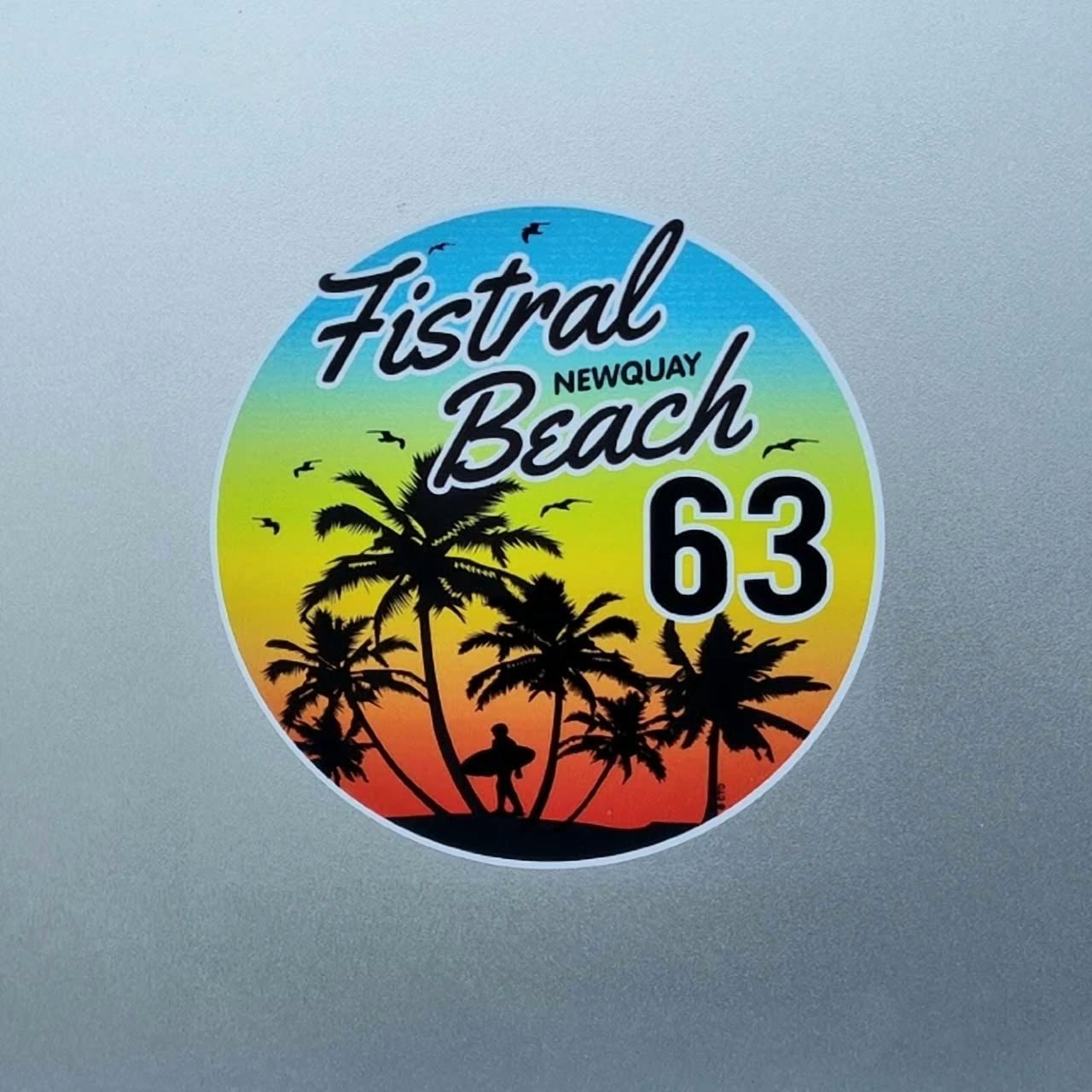 DOPASTICKER 1963 Newquay Fistral Beach Surf Surfing Sticker Decal For ...