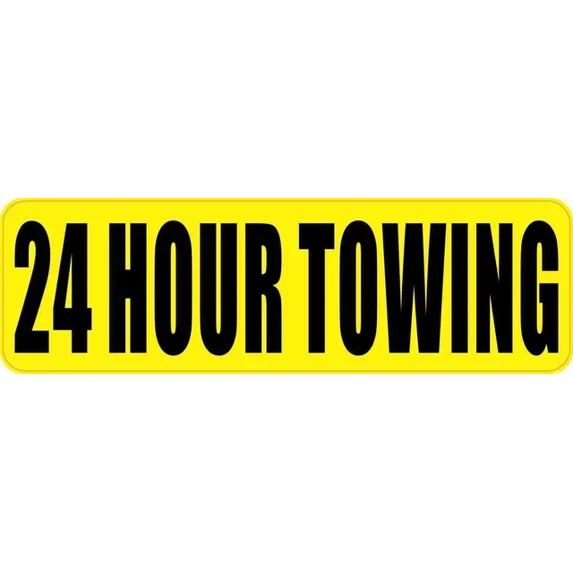 DOPASTICKER 24 Hour Towing Sticker Phone Sticker, Latop Sticker, Lover ...