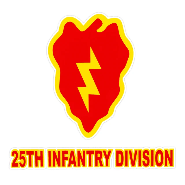 DOPASTICKER 25Th Infantry Division Sticker Military Soldier Decal Phone ...