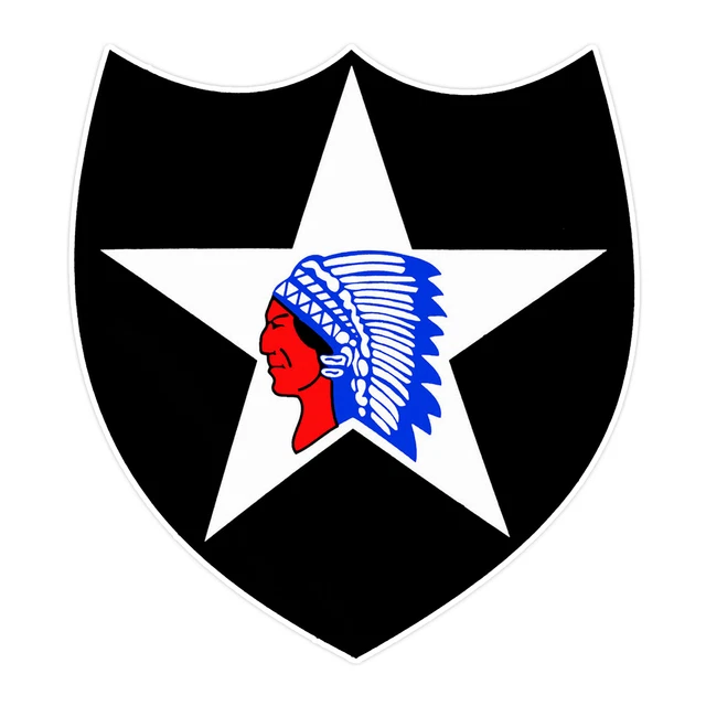 DOPASTICKER 2Nd Infantry Division Sticker Military Soldier Decal Phone ...
