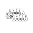 DOPASTICKER 314 Pi 5-4-3-2-1 Mindfulness Grounding Sticker For Laptop ...