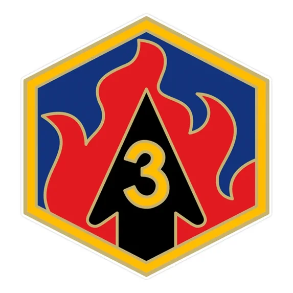 DOPASTICKER 3Rd Chemical Brigade Sticker Military Soldier Decal Phone ...