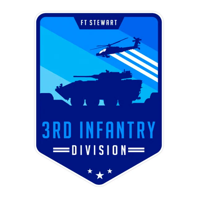 DOPASTICKER 3Rd Infantry Division Sticker Military Soldier Decal Phone ...
