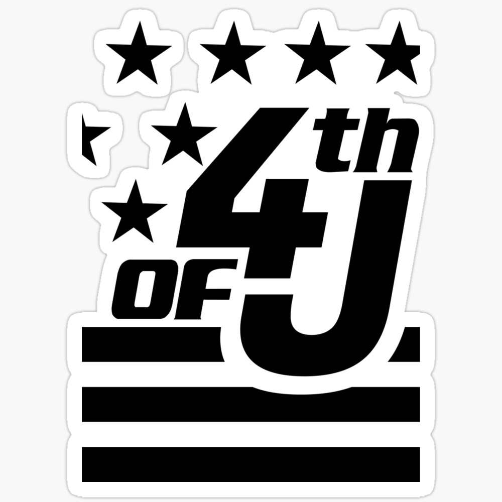 DOPASTICKER 4Th Of July Sticker Fourth Of July Sticker, Memorial Day ...