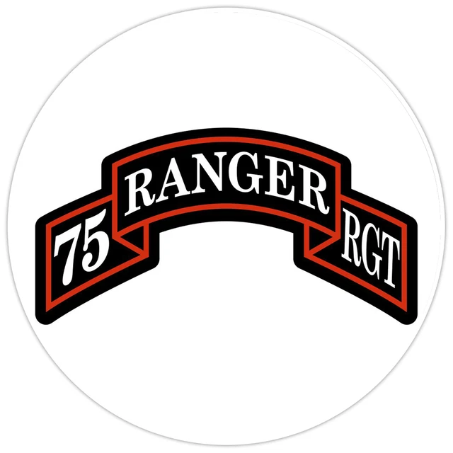 DOPASTICKER 75Th Ranger Regiment Sticker Military Soldier Decal Phone ...