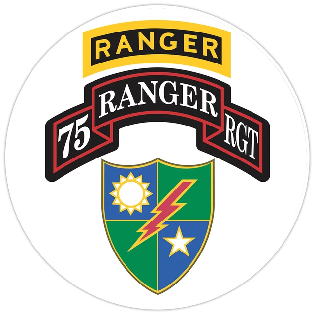 DOPASTICKER 75Th Ranger Regiment Sticker Military Soldier Decal Phone ...