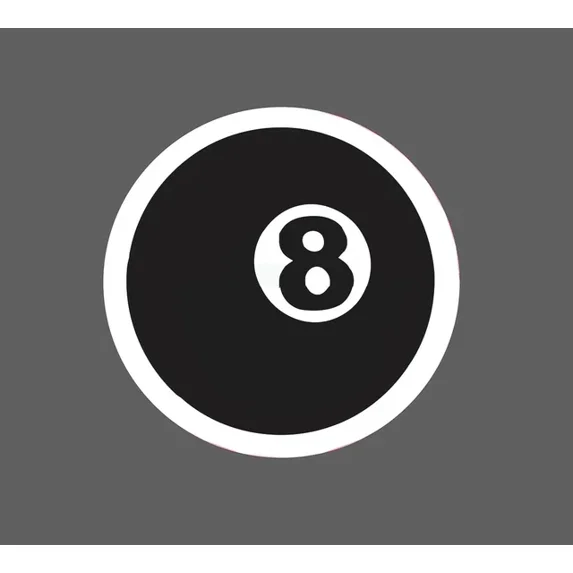 DOPASTICKER 8 Ball Sticker Billiards Pool Games Bar Sticker Phone ...