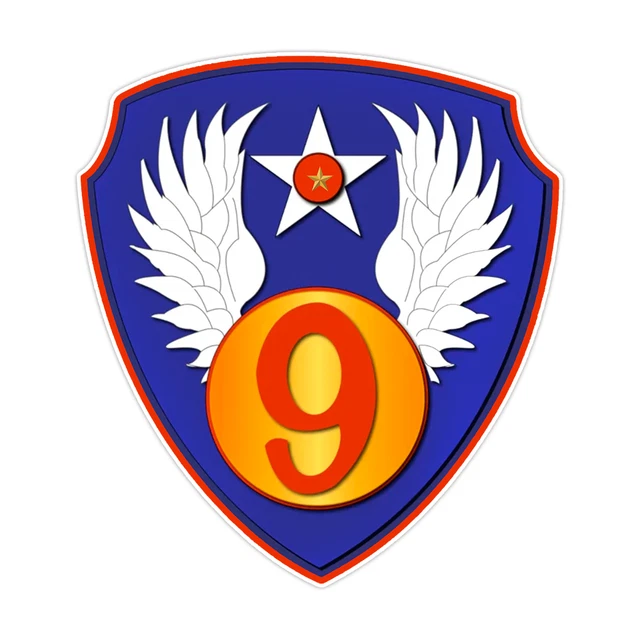 DOPASTICKER 9Th Air Force Sticker Military Soldier Decal Phone Decal ...