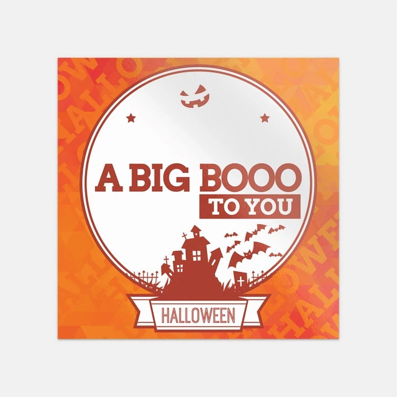 DOPASTICKER A Big Boo To You Hallo.Ween Sticker Decal Phone Decal Water ...