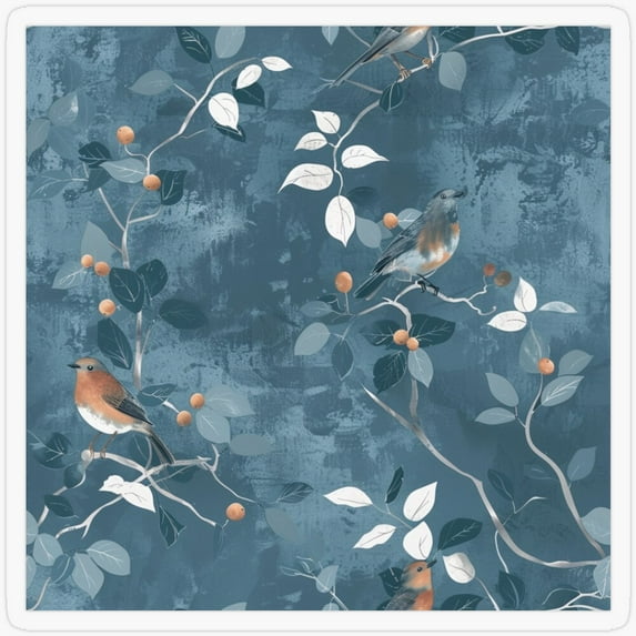 DOPASTICKER A Dream Of Birds Sticker Phone Sticker, Latop Sticker ...