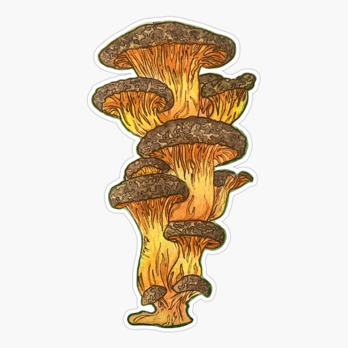 DOPASTICKER A Fun Guy Sticker, Phone Sticker Water Bottle Sticker Car ...