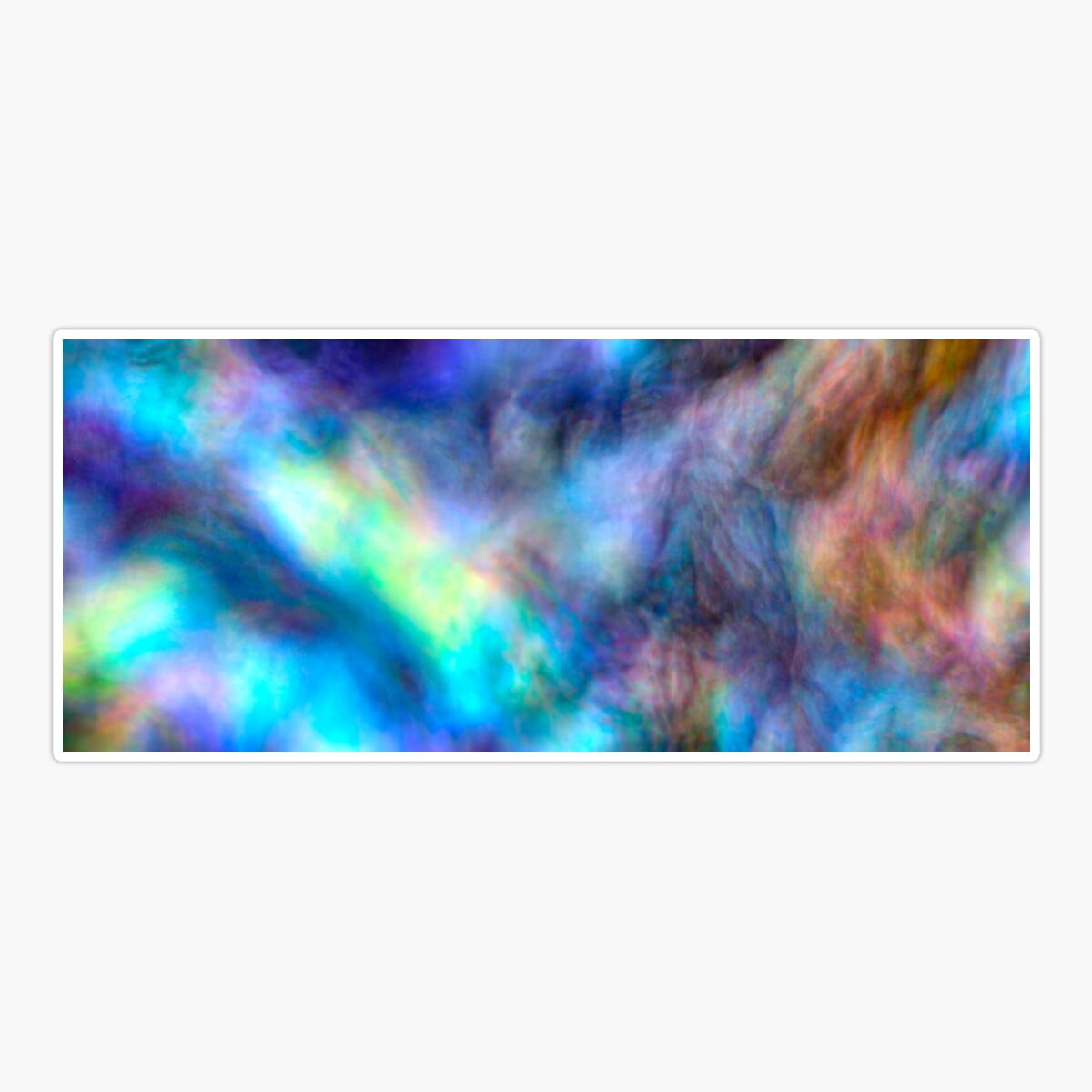 DOPASTICKER Abalone Sea Storm Sticker, Phone Sticker Water Bottle ...