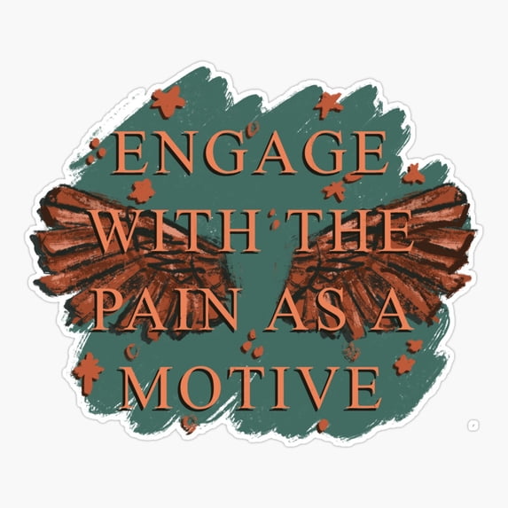 DOPASTICKER Achilles Come Down Quote - Gang Of Youths Sticker, Phone ...