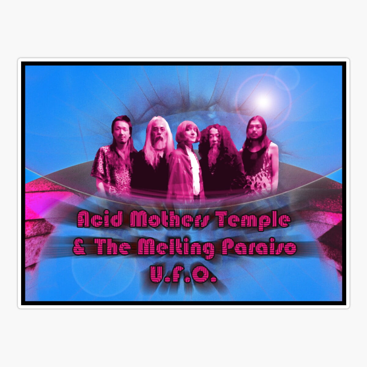 DOPASTICKER Acid Mothers Temple Sticker, Phone Sticker Car Stickers ...