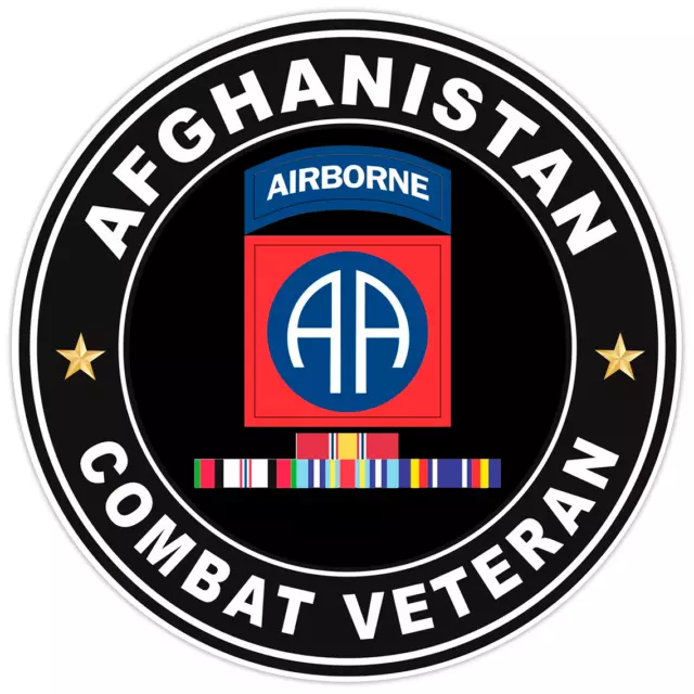 DOPASTICKER Afghanistan Combat Veteran Sticker Military Soldier Decal ...