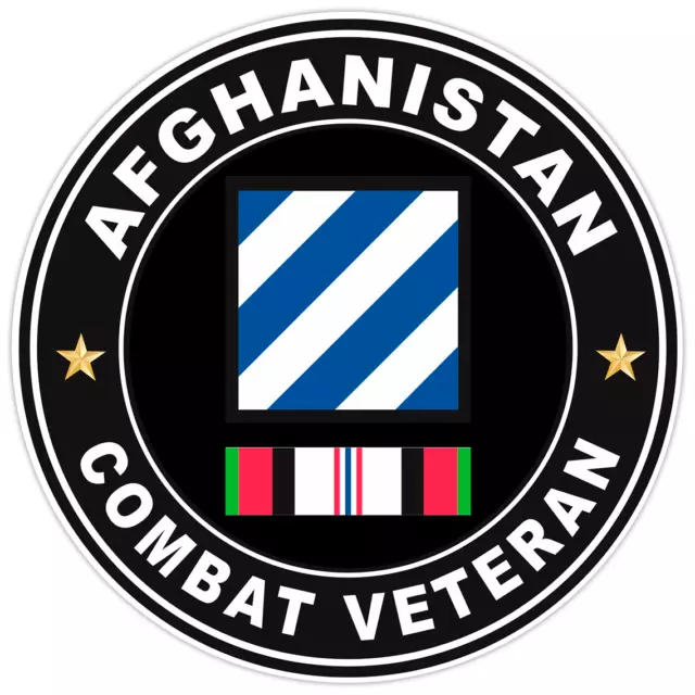 DOPASTICKER Afghanistan Combat Veteran Sticker Military Soldier Decal ...