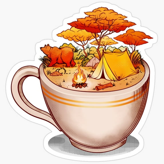 DOPASTICKER Aip Of Cabin Nature Perfect Gift Everyone Phone Decal Water ...