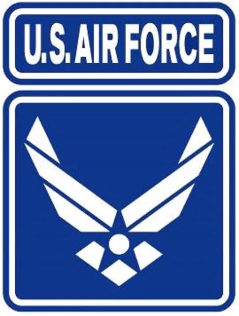 DOPASTICKER Air Force Logo Wwings Laptop Sticker Window Sticker Phone ...