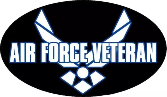 DOPASTICKER Air Force Veteran Sticker Laptop Sticker Phone Decal Water ...