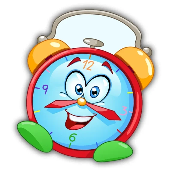 DOPASTICKER Alarm Clock Cartoon Car Sticker Phone Decal Water Bottle ...