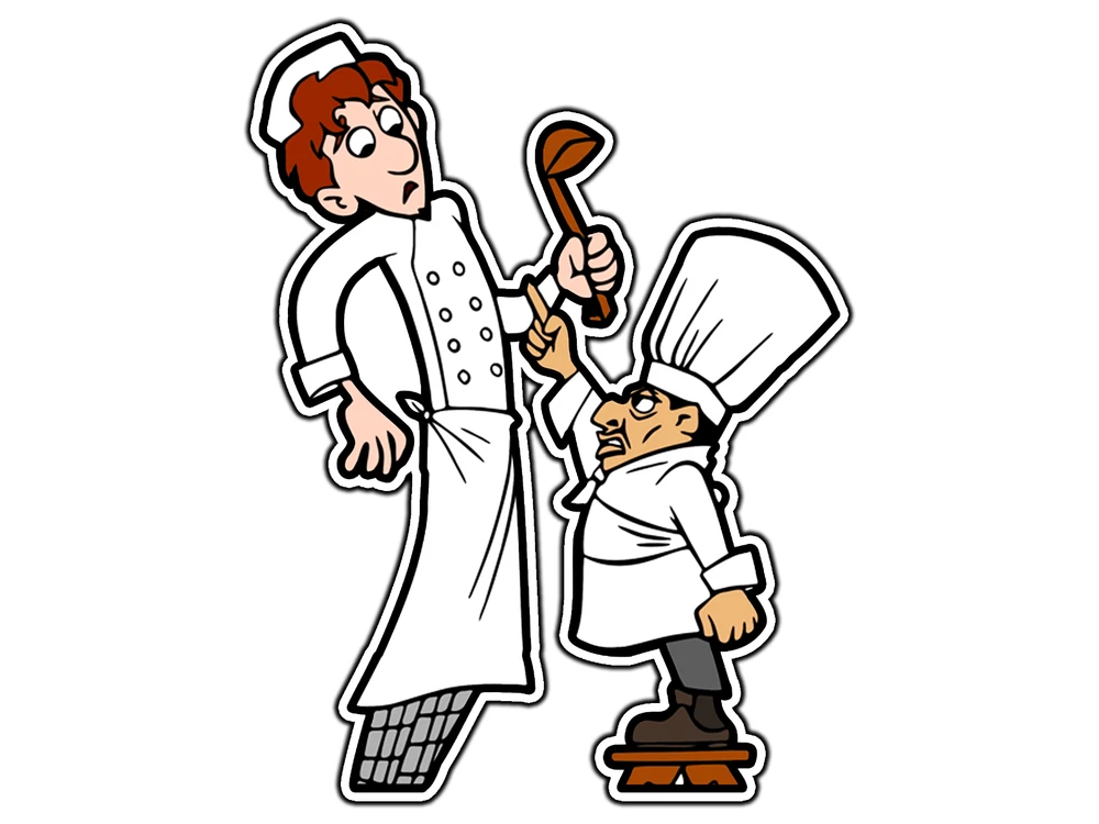 DOPASTICKER Alfredo Linguini And Skinner Sticker Decal Phone Decal ...
