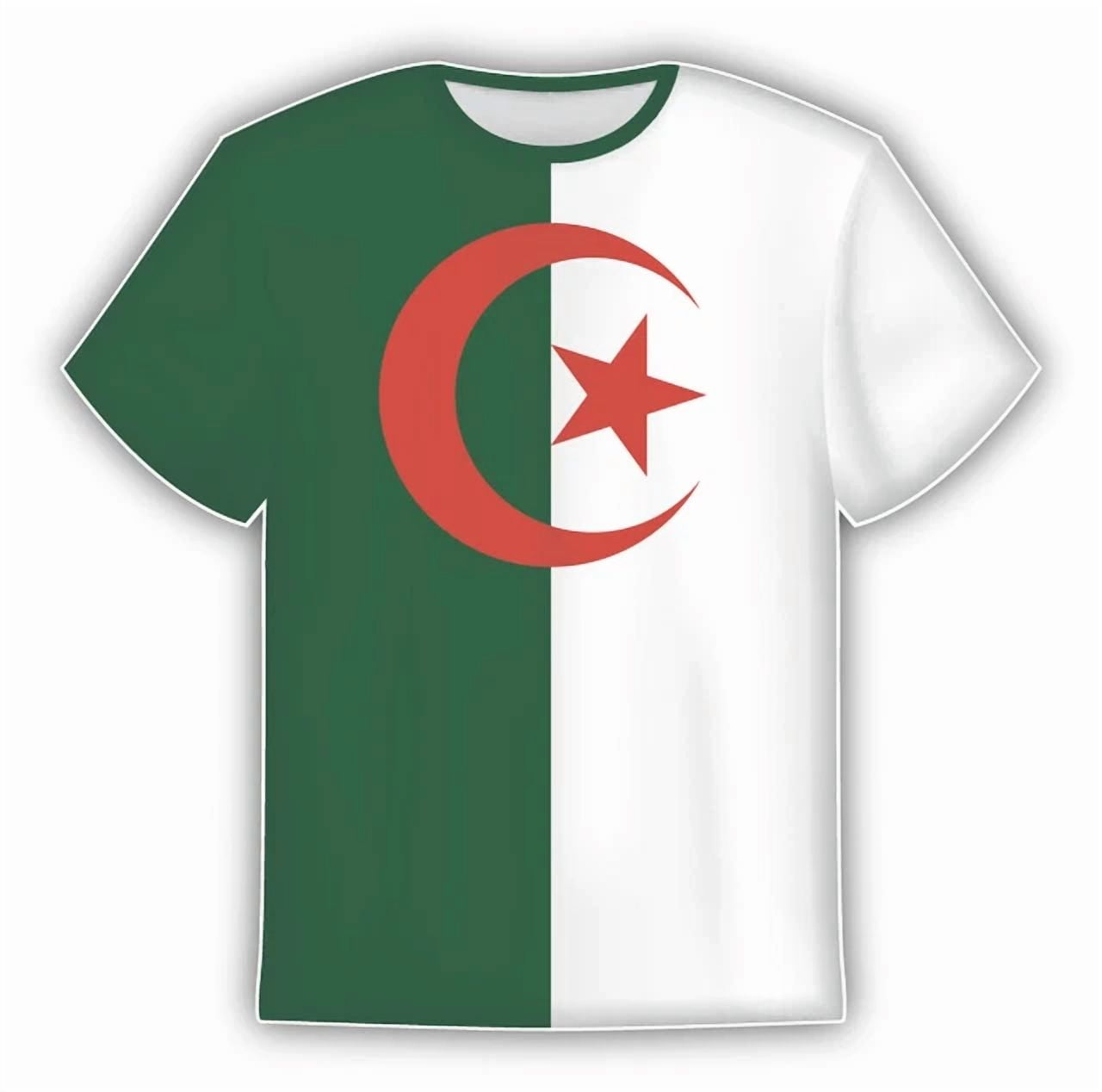 DOPASTICKER Algeria Flag Sticker In The Form Of T Shirt Sticker Phone ...