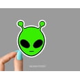 DOPASTICKER Alien Head Sticker, Alien Stickers, Alien Stickers ...