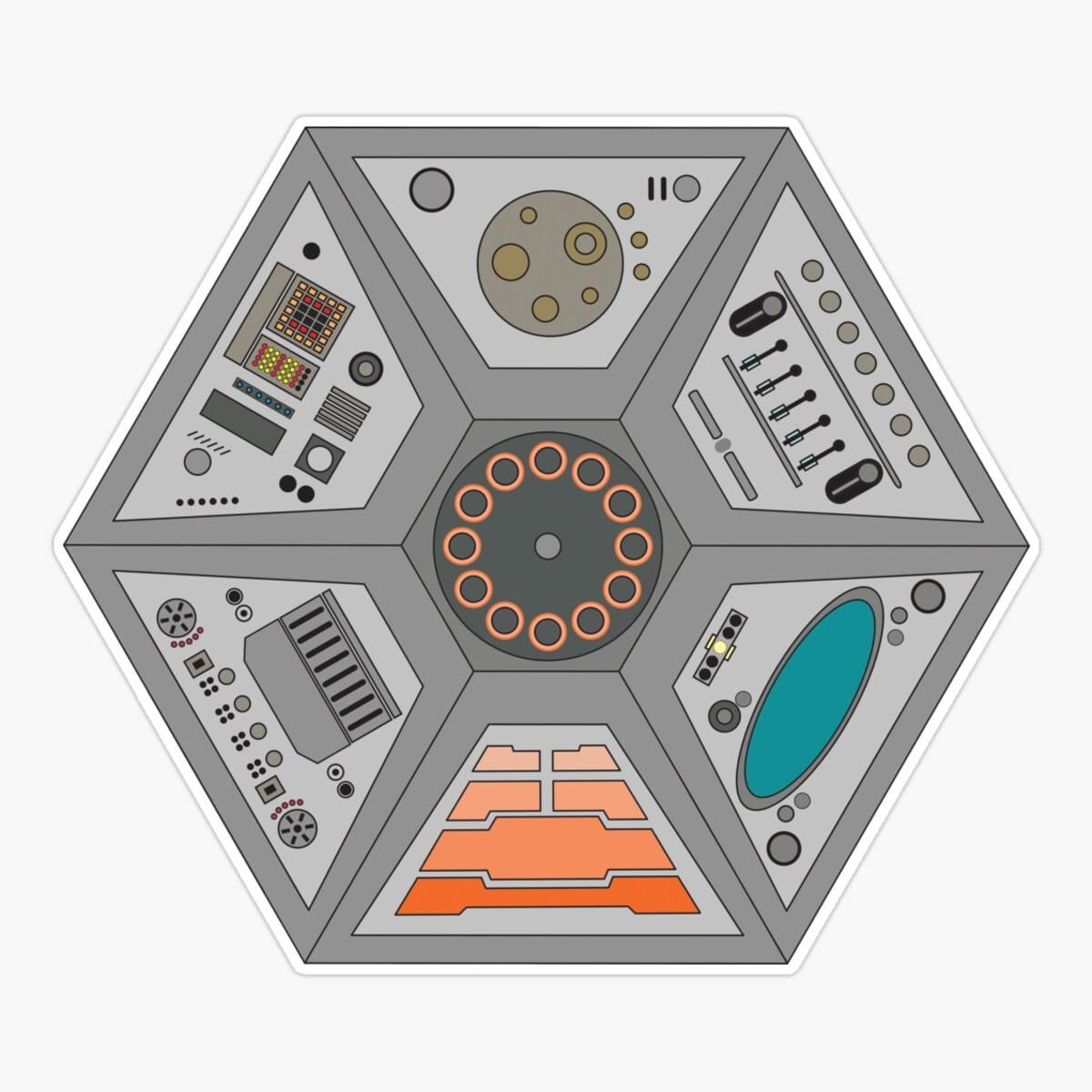 DOPASTICKER All Of Time And Space Sticker, Phone Sticker Car Sticker ...