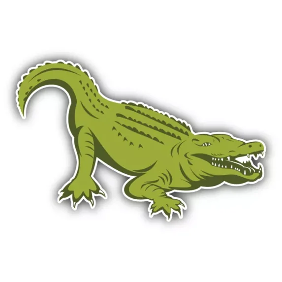 DOPASTICKER Alligator Sticker Decal Phone Decal Water Bottle Stickers ...