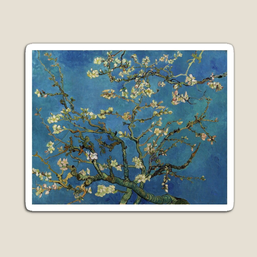DOPASTICKER Almond Blossom Sticker Decorative Laptop, Phone Stickers ...