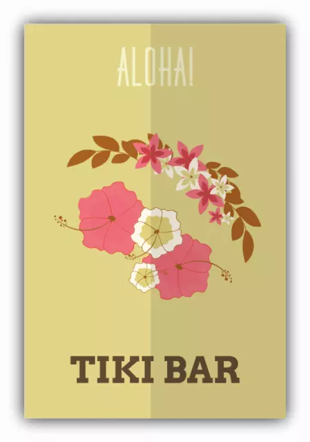 DOPASTICKER Aloha Tiki Bar Hawaii Party Travel Sticker Decal Phone ...