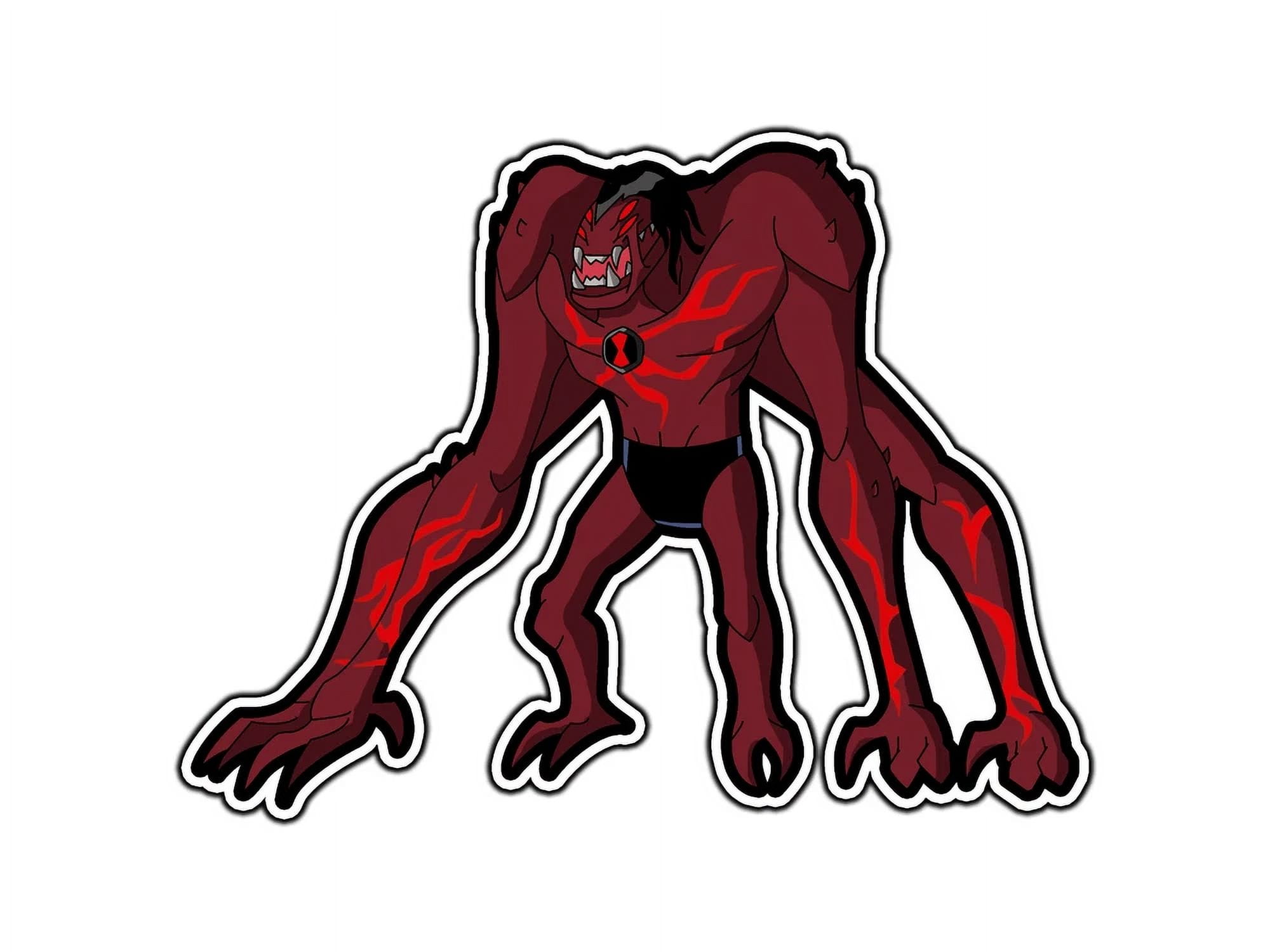 DOPASTICKER Alpha Arms Ben 10 #1 Sticker Decal Phone Decal Water Bottle ...
