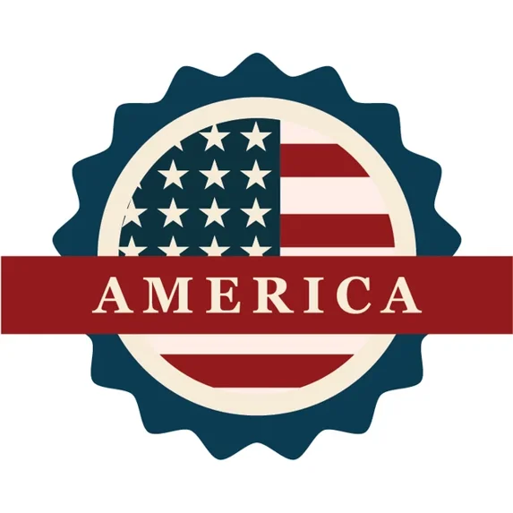 DOPASTICKER America Flag Sticker Decal Phone Decal Water Bottle ...